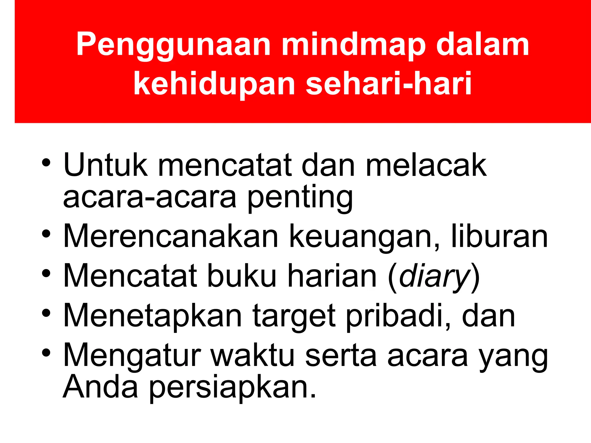 Cara membuat mind map yang baik dan benar | PPT