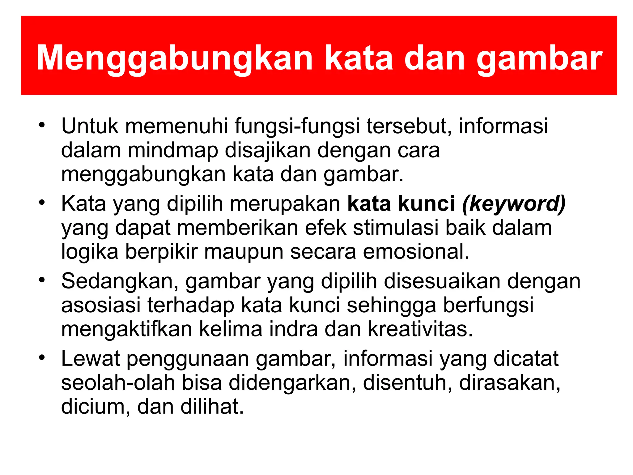 Cara buat mindmap yang baik dan benar.ppt