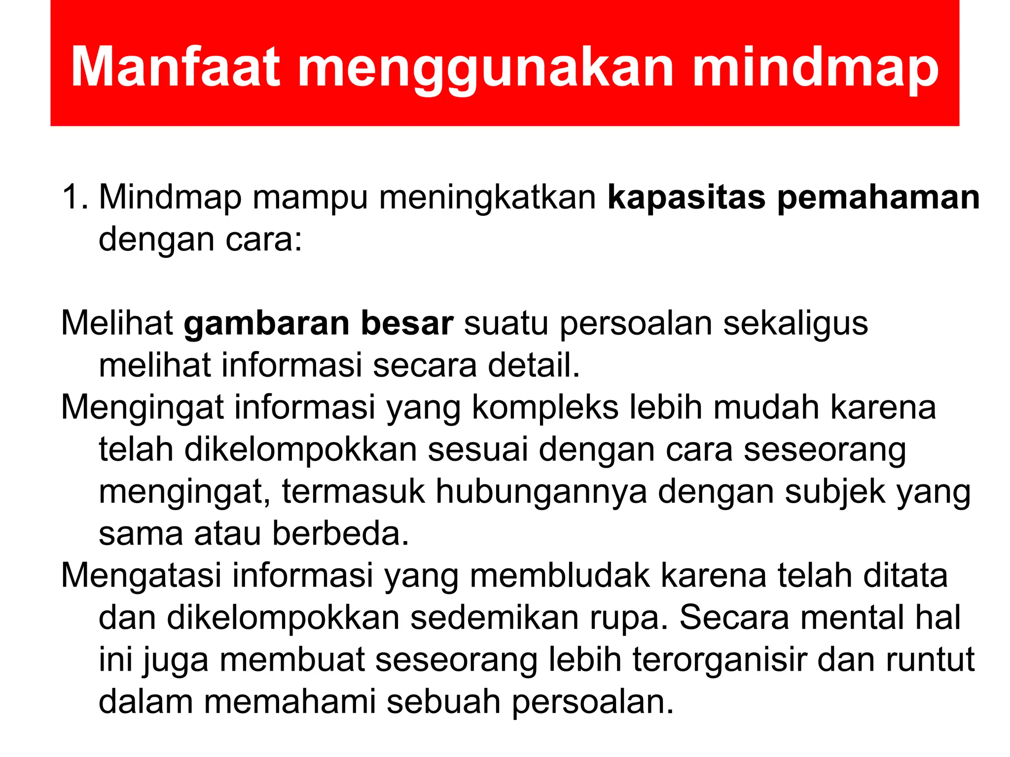Cara buat mindmap yang baik dan benar.ppt