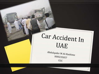 Car accident | PPTX