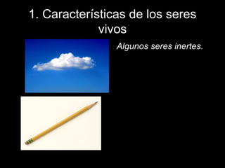 Características de los seres vivos | PPT