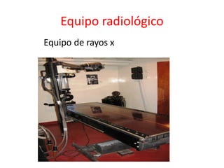 Caracteristicas basicas de los aparatos de rayos x | PPTX