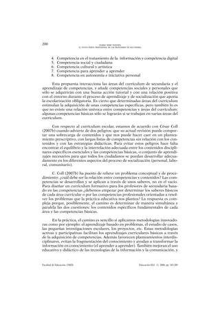 Caracteristicas de docente de secundaria | PDF