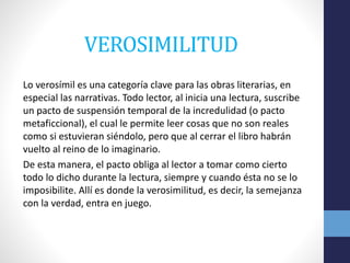 Caracteristicas de la literatura | PPTX