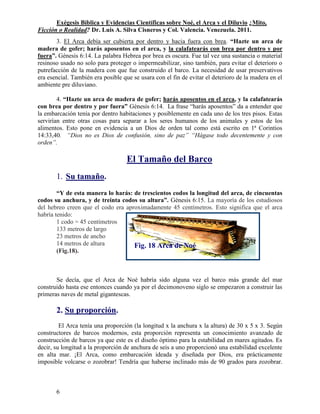 LIBRO: CARACTERÍSTICAS DEL ARCA (PARTE VI) | PDF