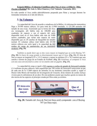 LIBRO: CARACTERÍSTICAS DEL ARCA (PARTE VI) | PDF