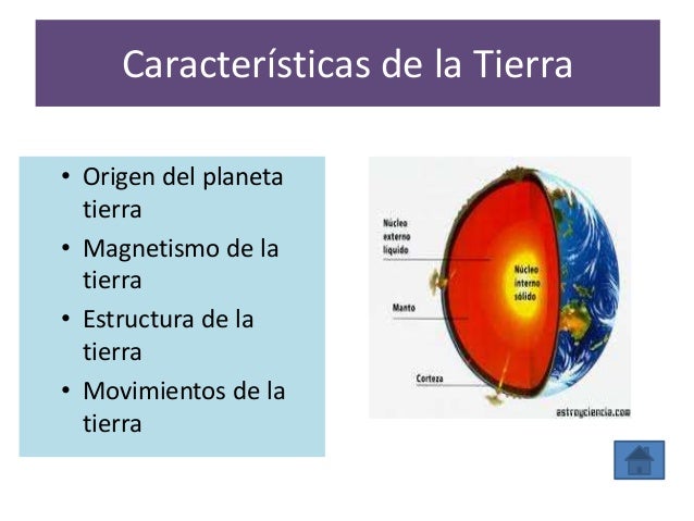 Caracteristicas De La Tierra Caracteristicas De La Tierra