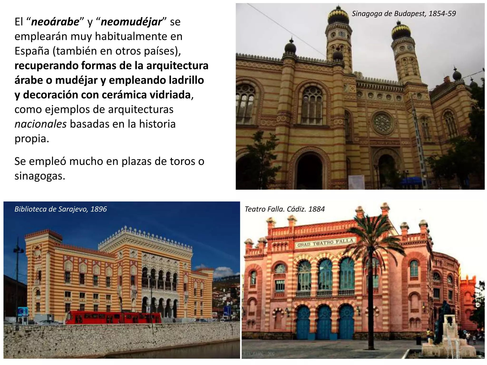 Características del historicismo en arquitectura y su evolución hacia ...