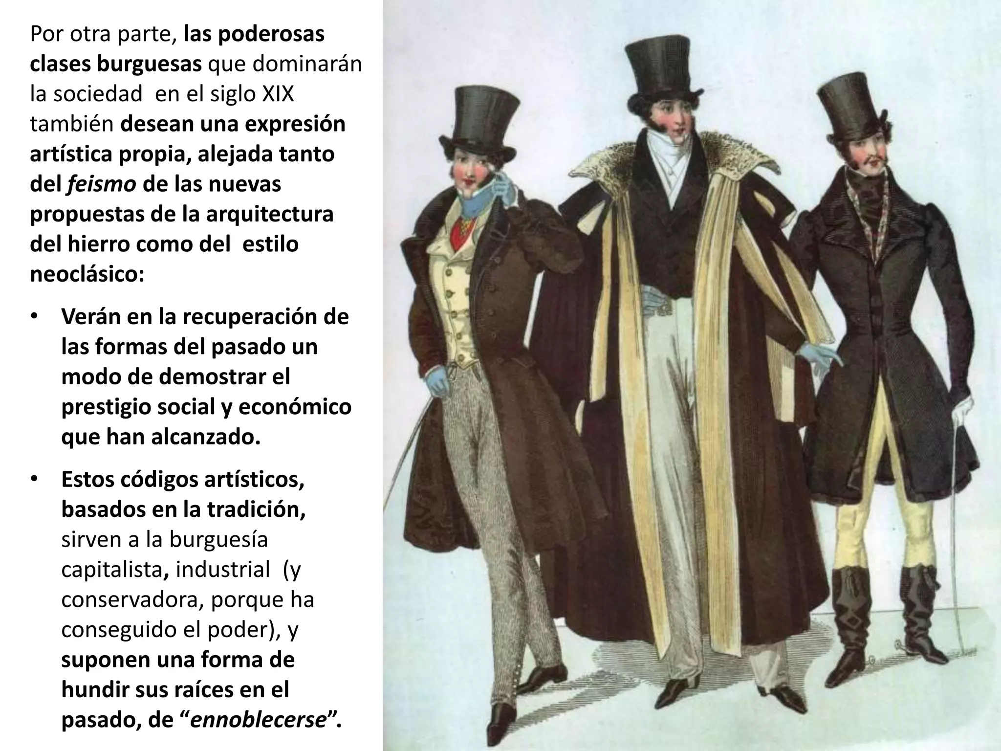 Características del historicismo en arquitectura y su evolución hacia ...