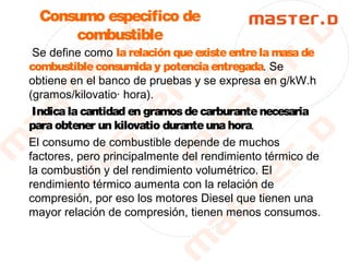 Caracteristicas del Motor: La Potencia | MasterD | PPT