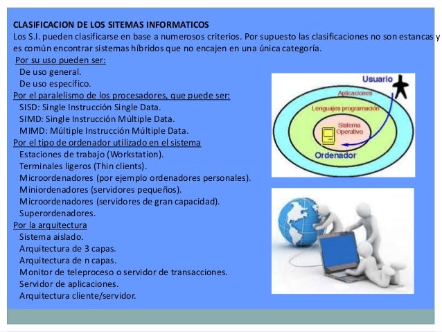 Caracteristicas de un sistema informático