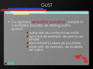 Caracteristici organoleptice | PPTX