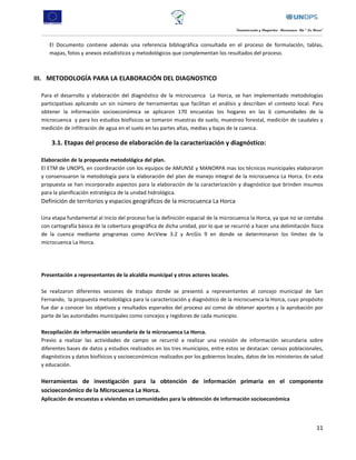 Caracterización y diagnóstico de la microcuenca la horca | PDF