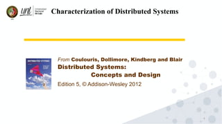 Caracterizacion de sistemas distribuidos | PPT