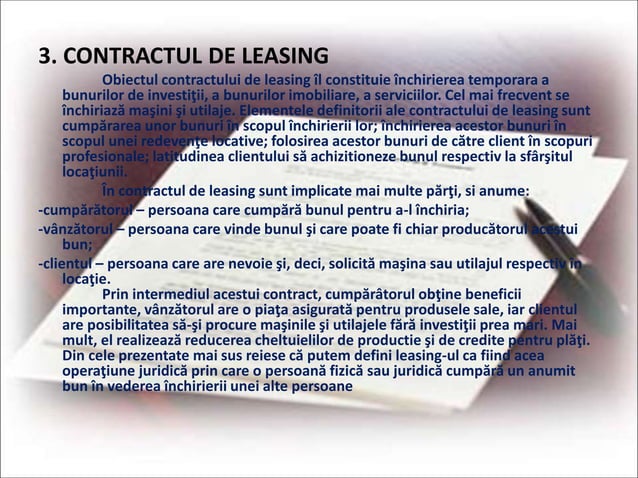 Contracte economice - caracterizare | PPTX