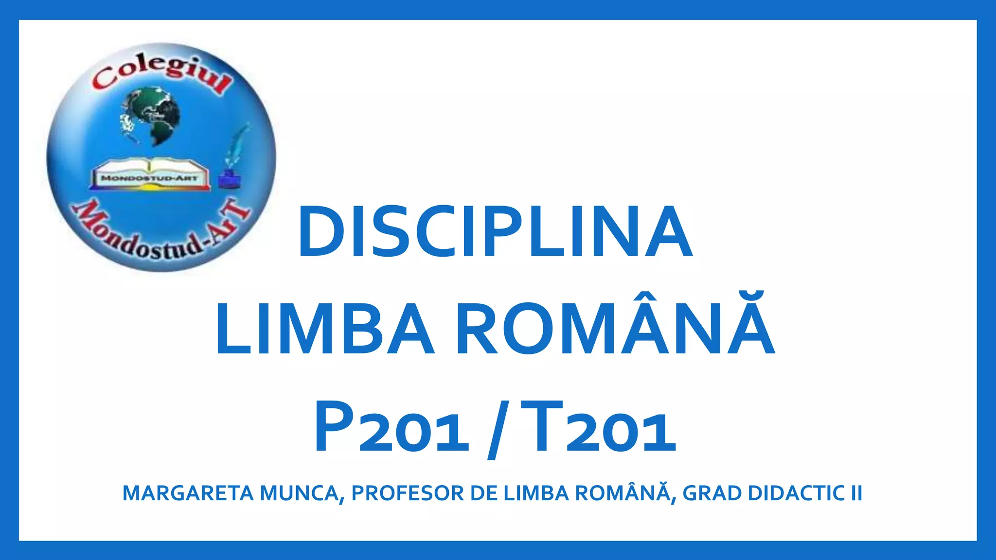 Caracterizarea de personaj - TIPOLOGII | PPTX