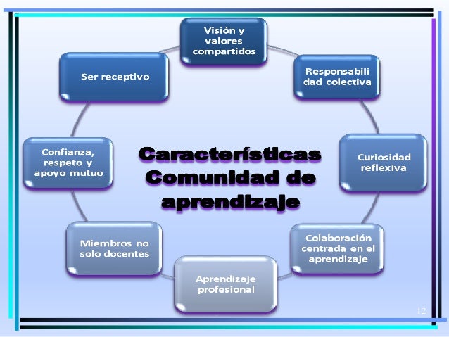 CARACTERÍSTICAS DE LA COMUNIDAD DE APRENDIZAJE