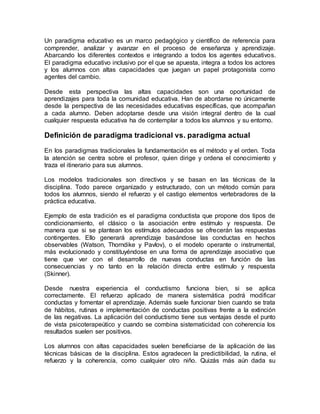 Características de la educación tradicional y la escuela actual o nuevo ...