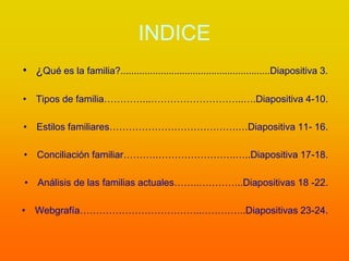 Características de la familia | PDF