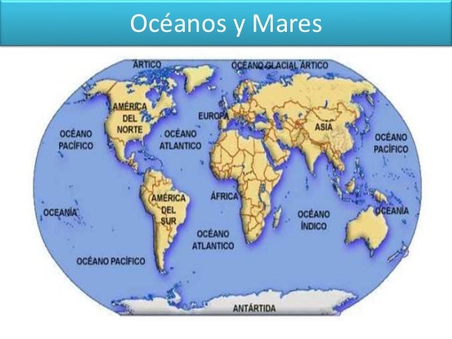 Los nombres de los mares y los oceanos mas importantes del mundo - Imagui