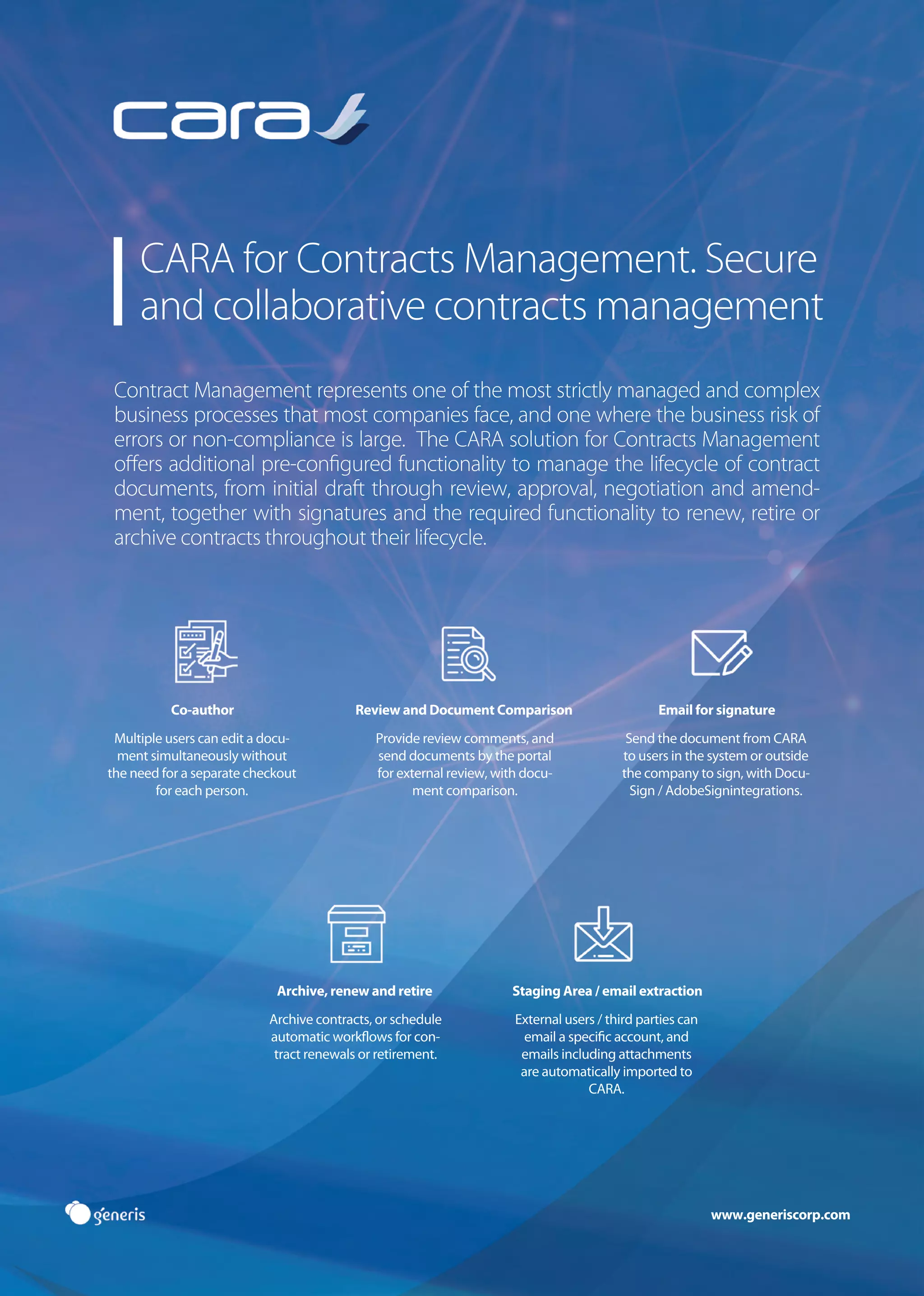 CARA for Legal Contracts Management | PDF