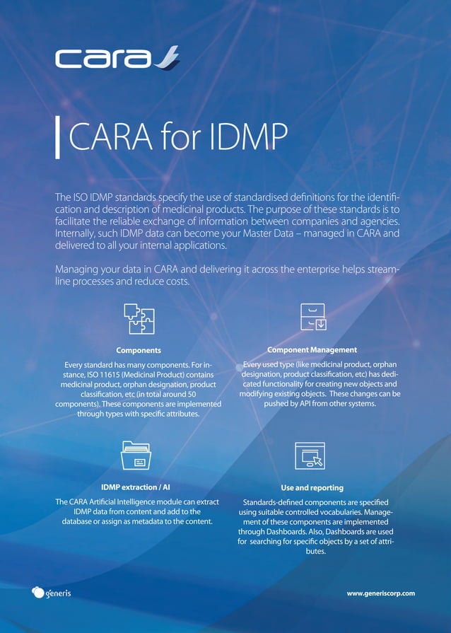 CARA for IDMP | PDF | Technology & Computing