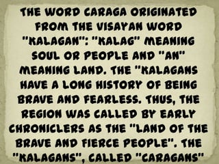 Caraga region xii ia | PPT