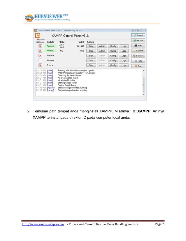 Cara import database yang melebihi limit phpmyadmin xampp | PDF