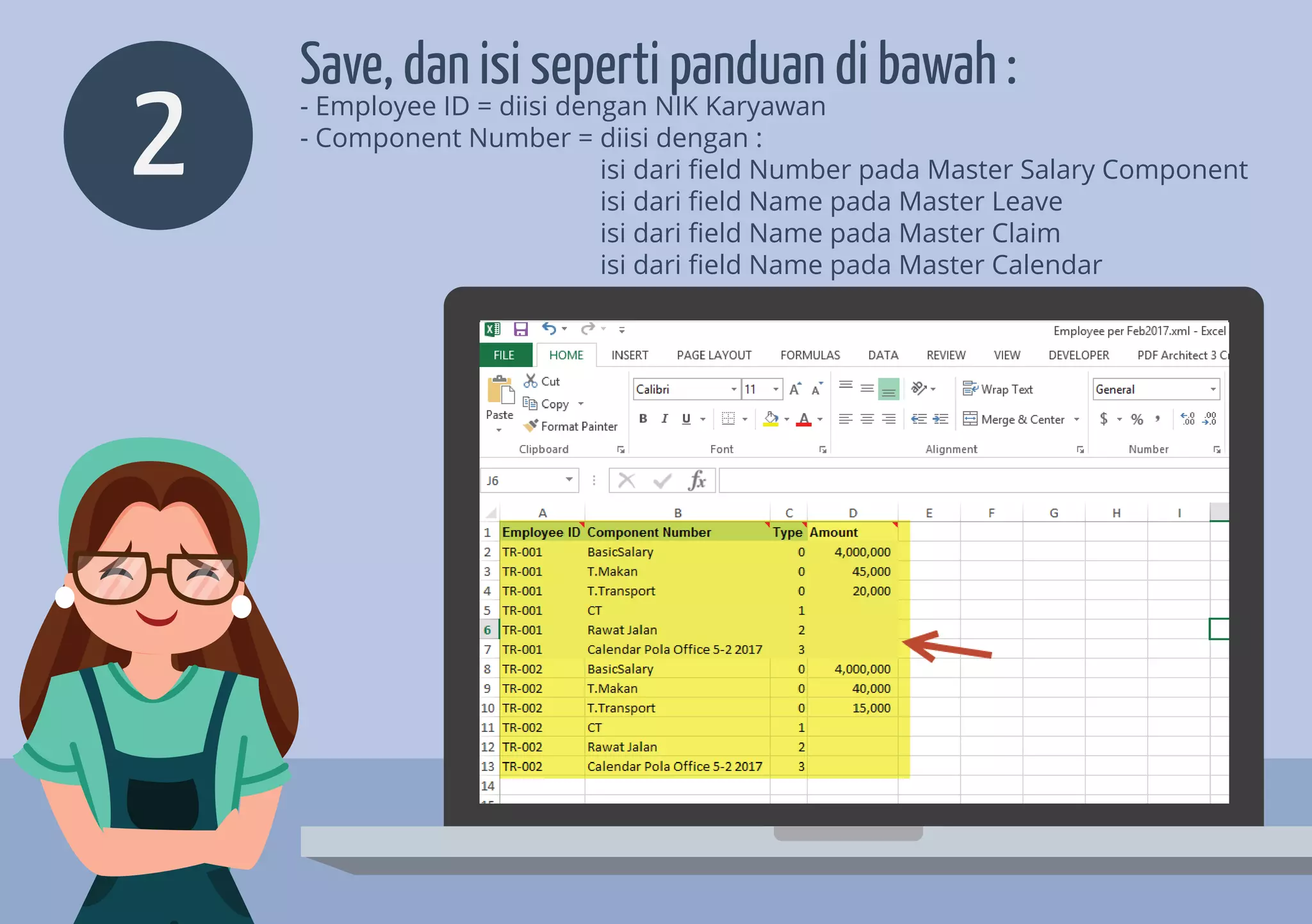 Cara Import Data Transaksi (Employee Transaction) untuk Karyawan Baru | PDF