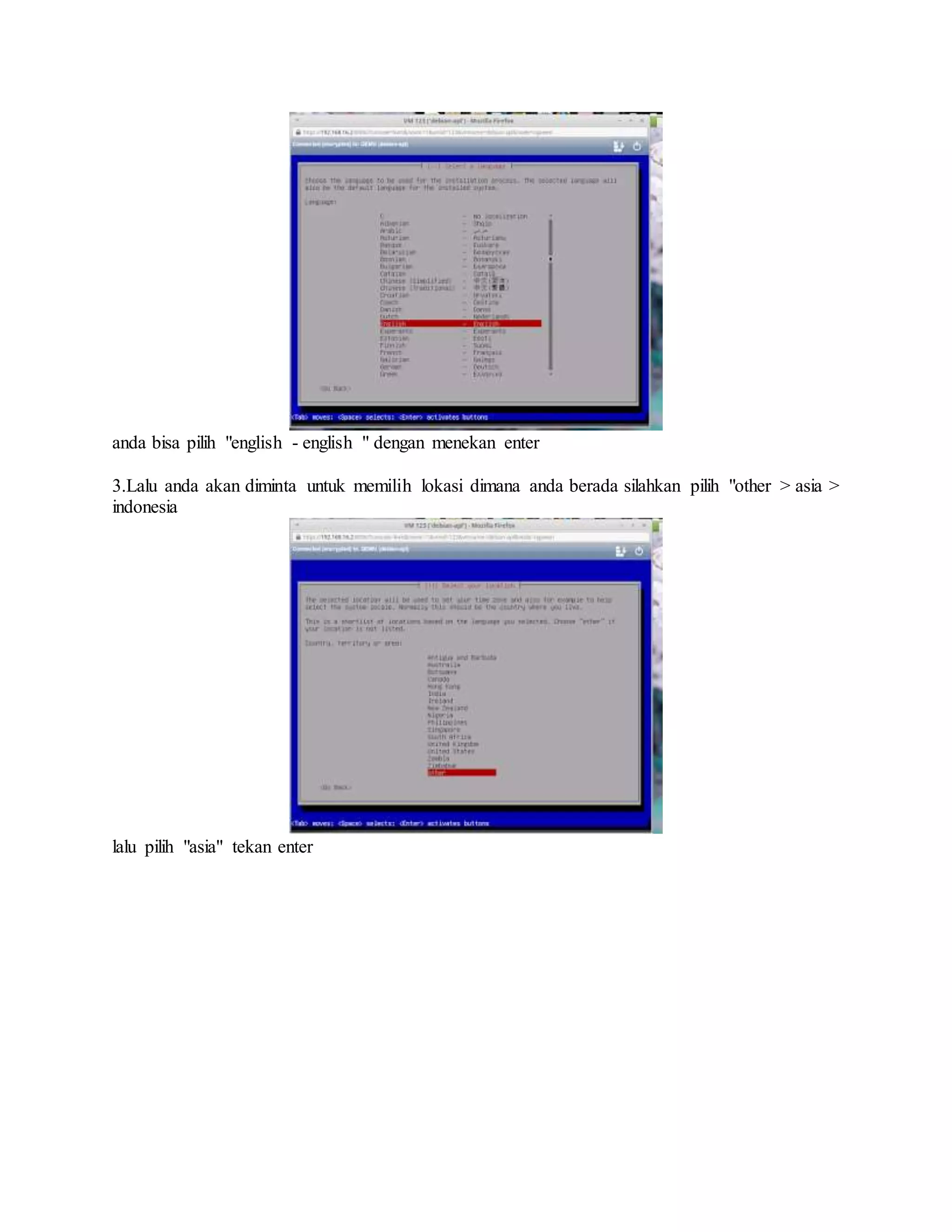 Cara instalasi debian 8 | PDF