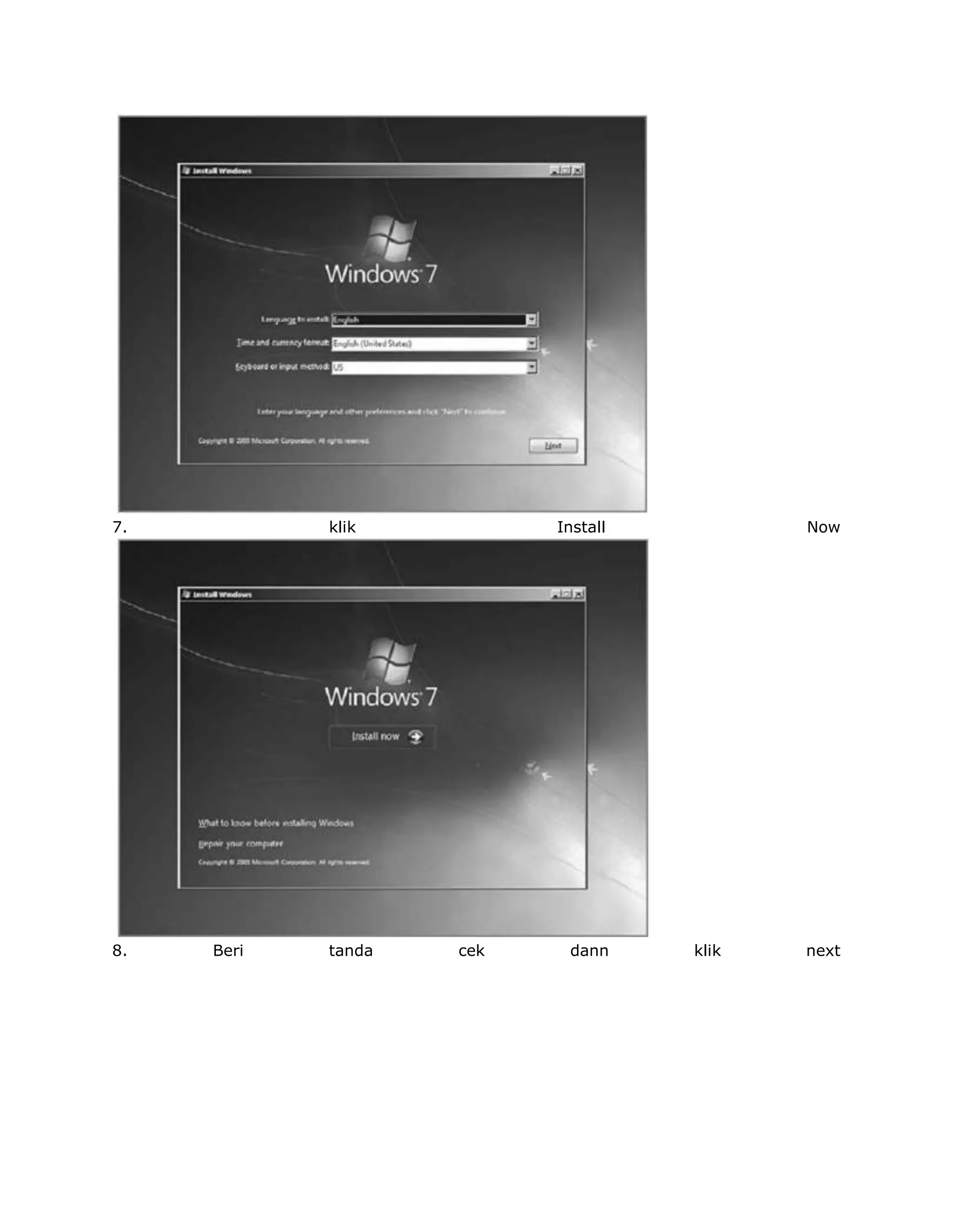 Cara instalasi program aplikasi | DOCX