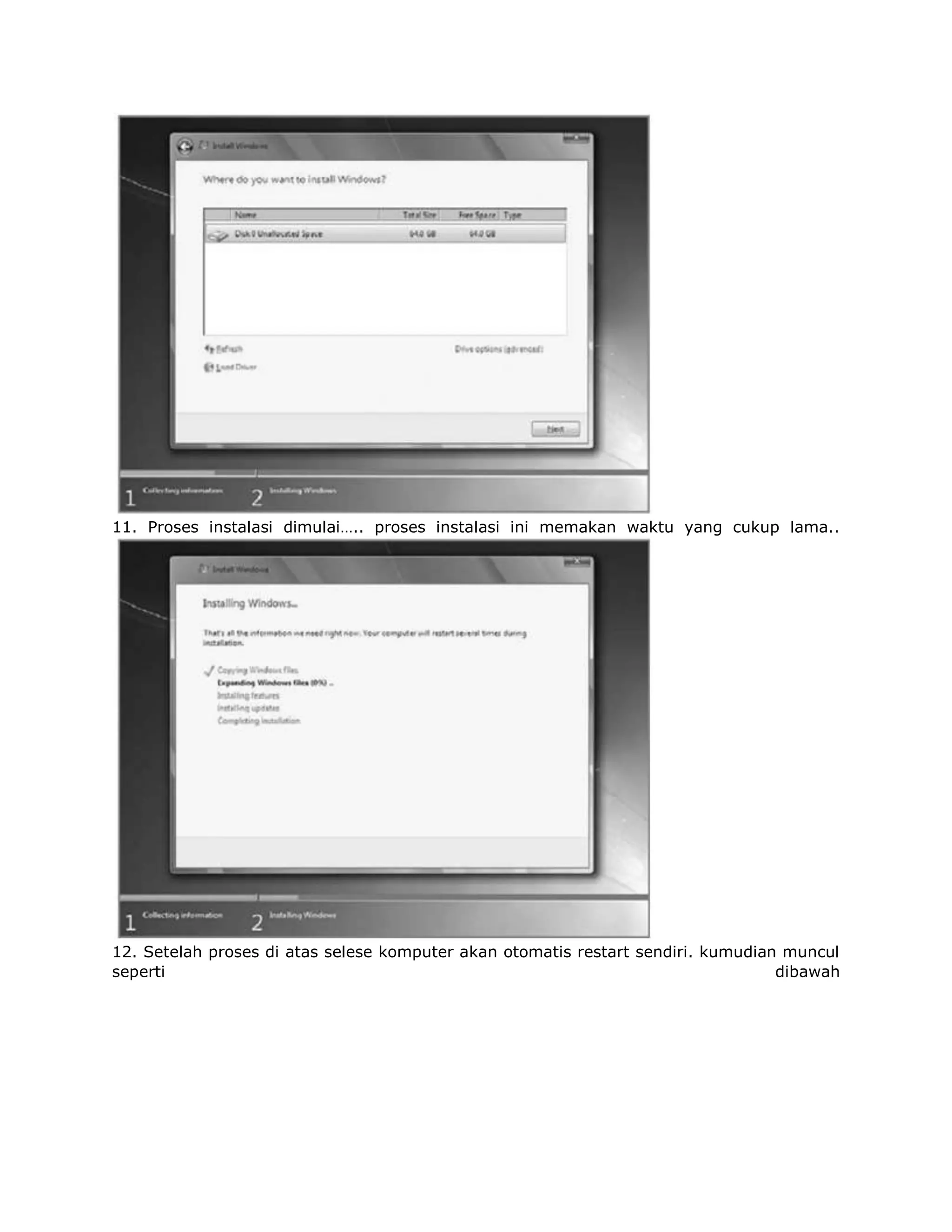 Cara instalasi program aplikasi | DOCX