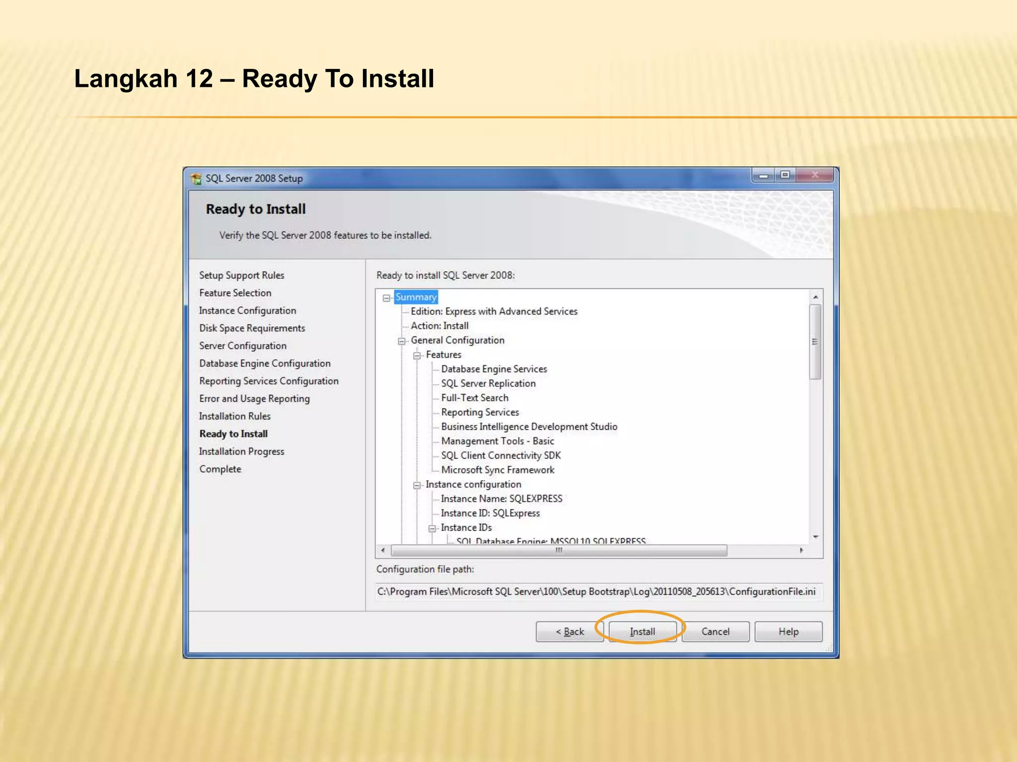 Cara instalasi sql server | PPTX