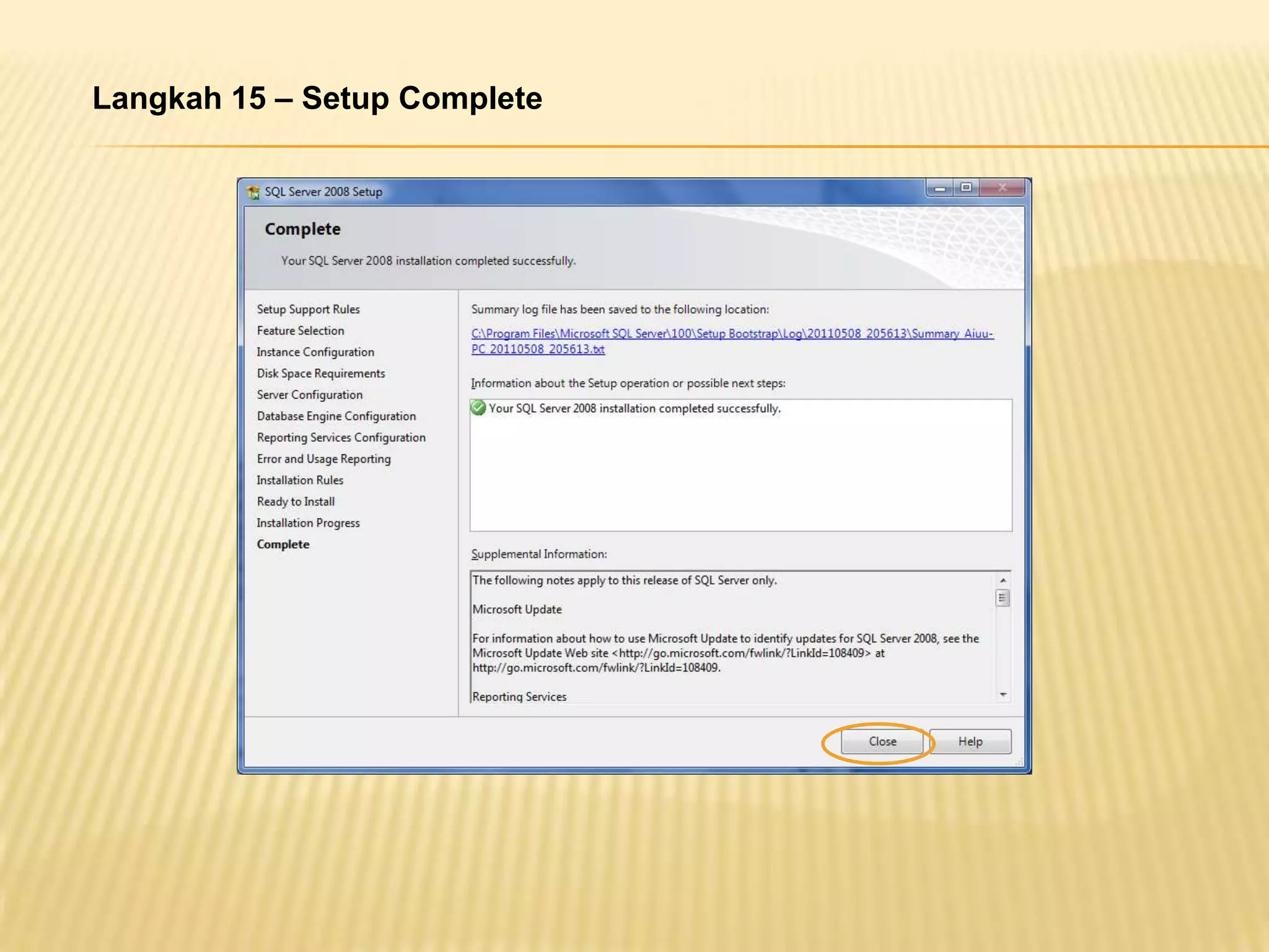 Cara instalasi sql server | PPTX