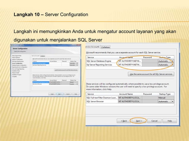 Cara instalasi sql server | PPT