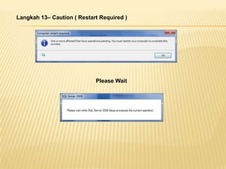Cara instalasi sql server | PPTX
