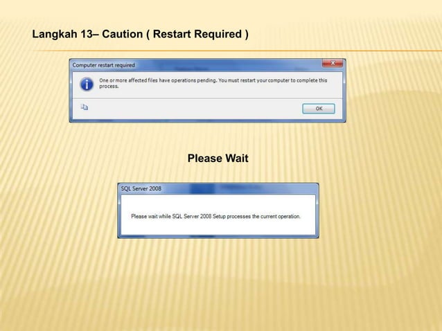 Cara instalasi sql server | PPT