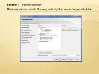 Cara instalasi sql server | PPTX