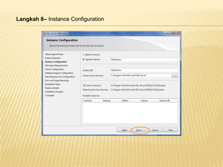 Cara instalasi sql server | PPTX