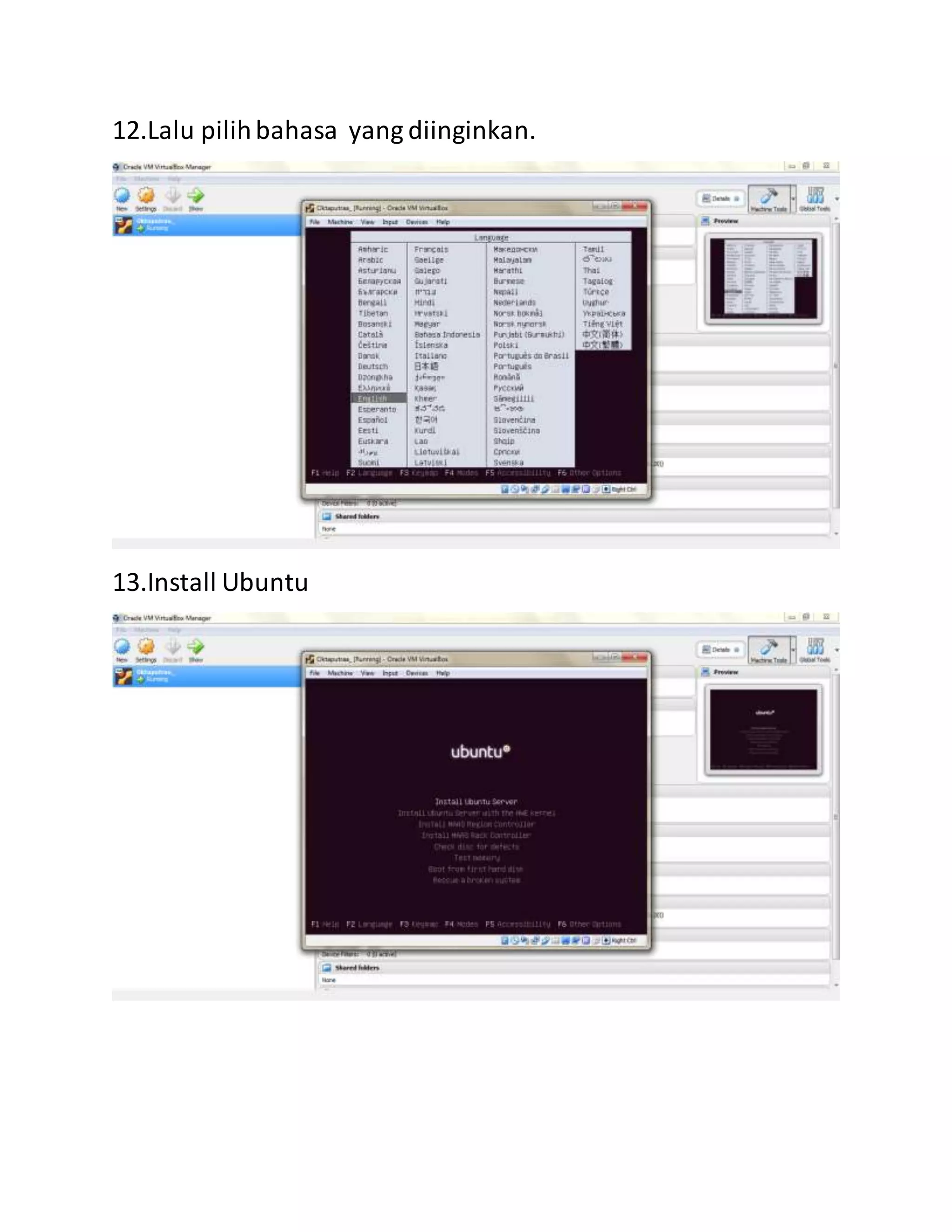 Cara instalasi ubuntu server 16.04