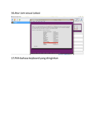 Cara instalasi ubuntu server 16.04