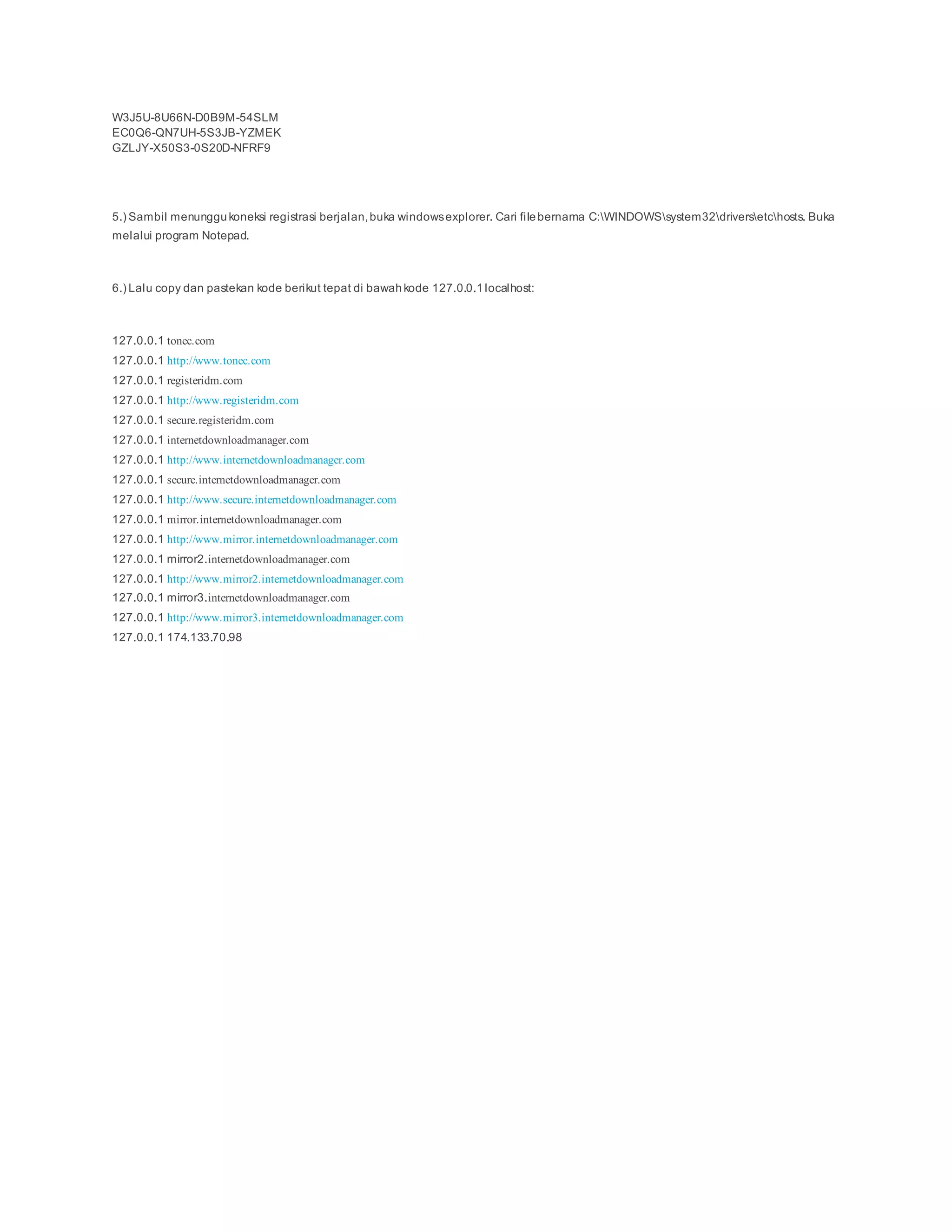 Cara instal idm | PDF
