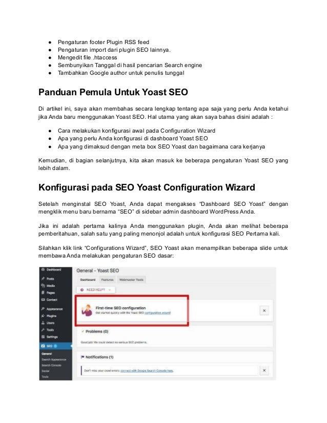 Cara Install dan Konfigurasi Plugin SEO by Yoast [New] - Centerklik.pdf
