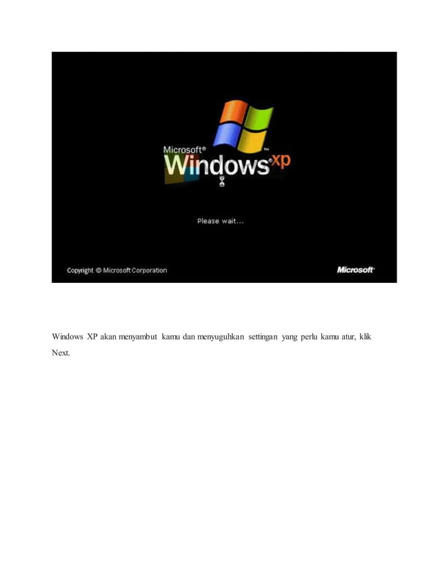 Cara install windows xp | PDF