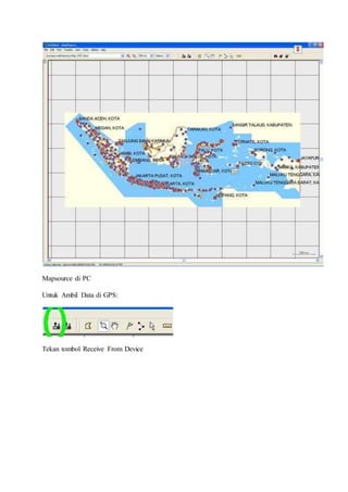 Cara instal mapsource | DOCX