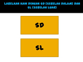 Cara jahit beg uncang tahun 6 | PPT