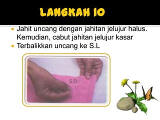 Cara jahit beg uncang tahun 6 | PPTX