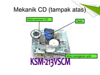 Cara kerja cd player | PPT