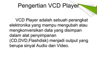 Cara kerja cd player | PPT