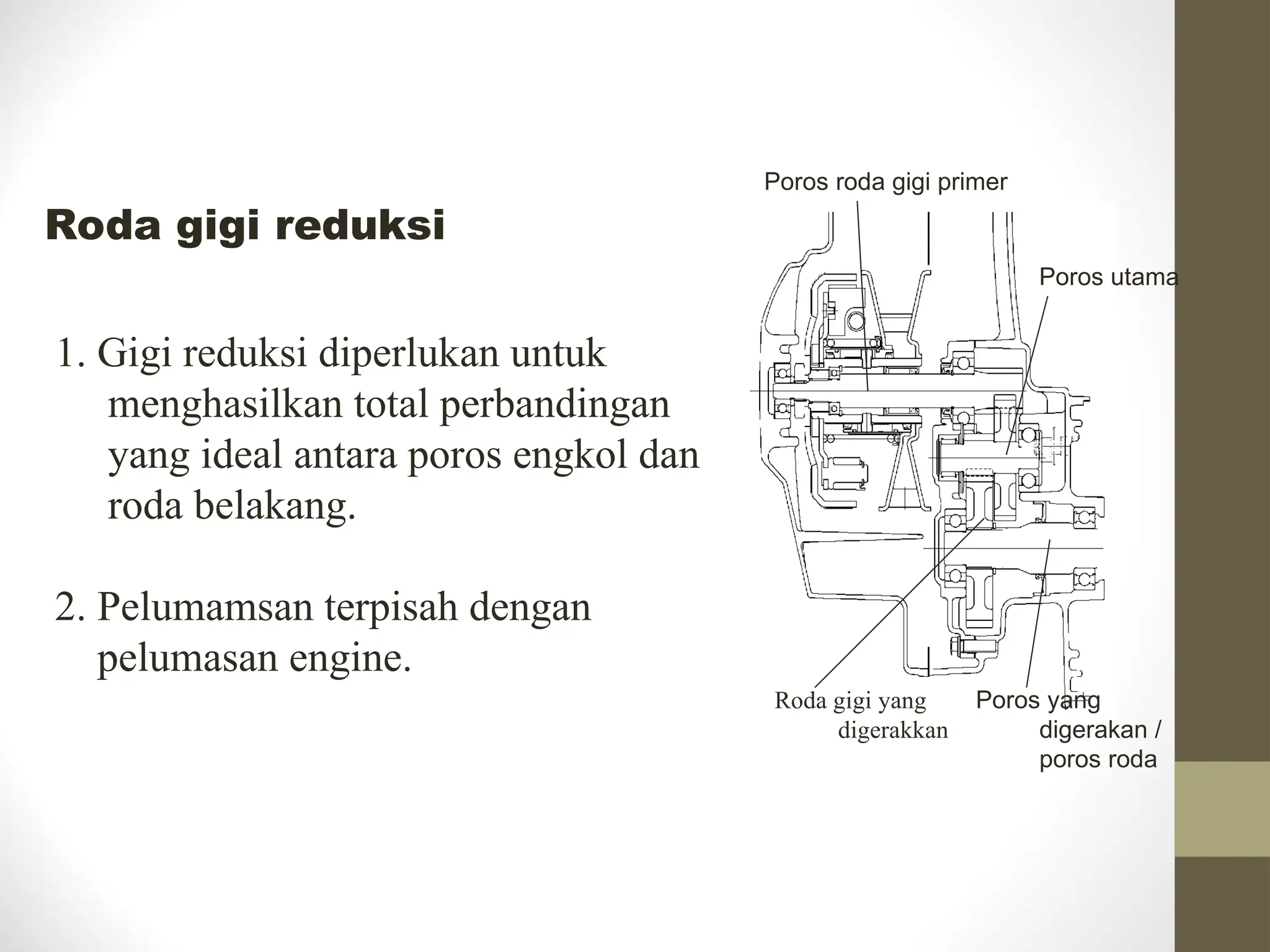 Cara Kerja CVT.ppt sepeda motor matic umum | PPT